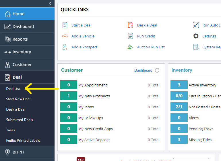 How to use TurboPass through DealerCenter