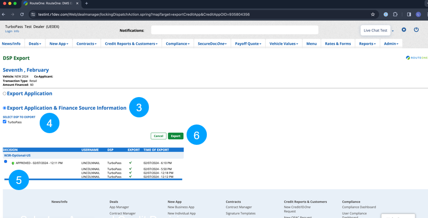 RouteOne Integration