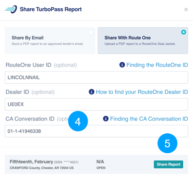 RouteOne Integration