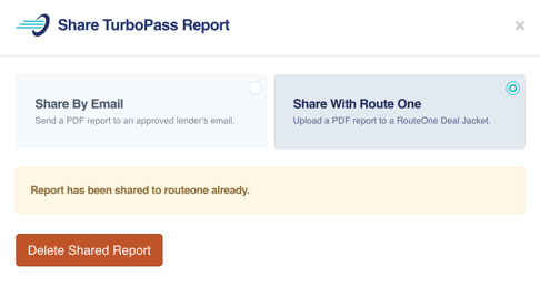 RouteOne Integration